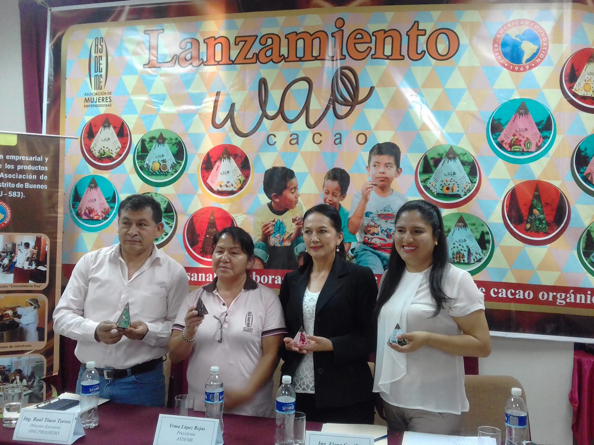 Ya se encuentra a la venta WAO, el chocolate piurano 100% orgánico ...