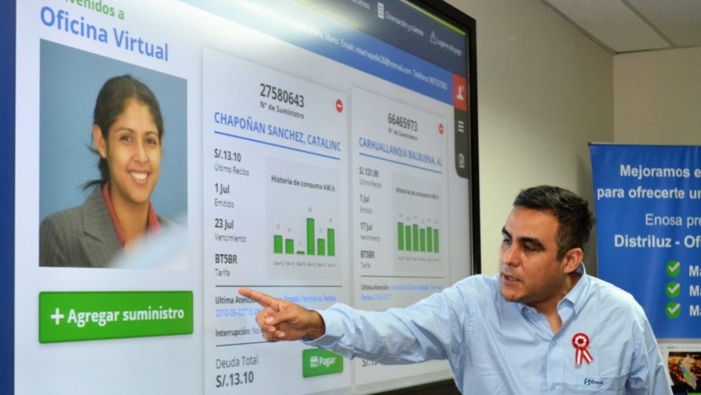 Más de 505 mil clientes son atendidos de manera virtual por Enosa ...