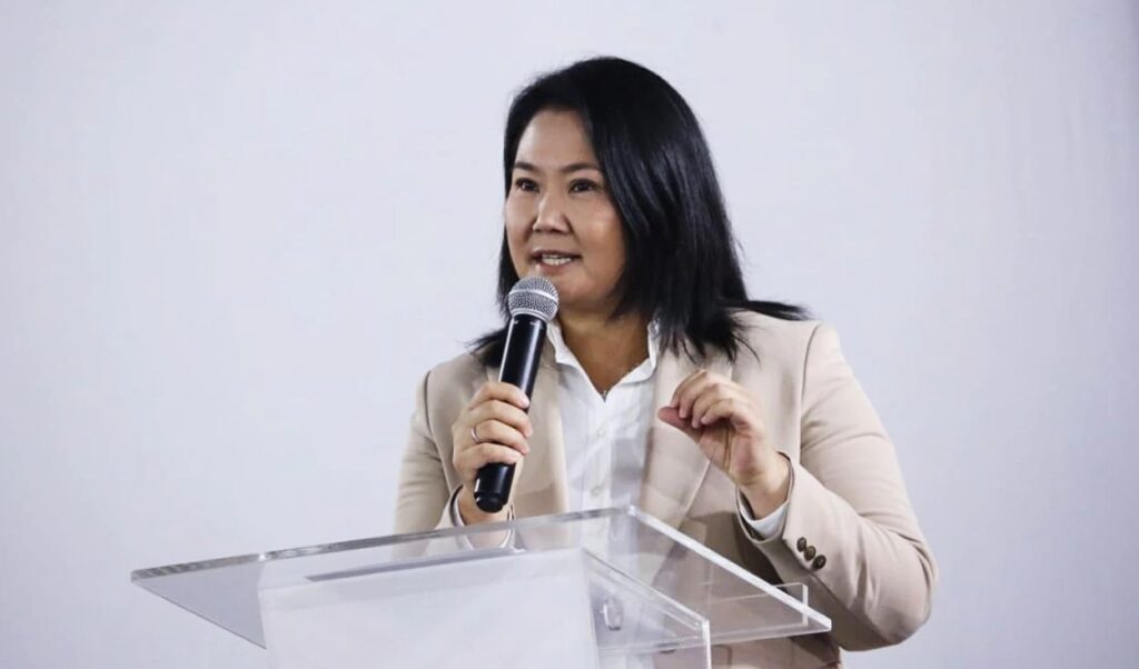 Keiko Fujimori: “Voy a reconocer los resultados porque así manda la ley ...