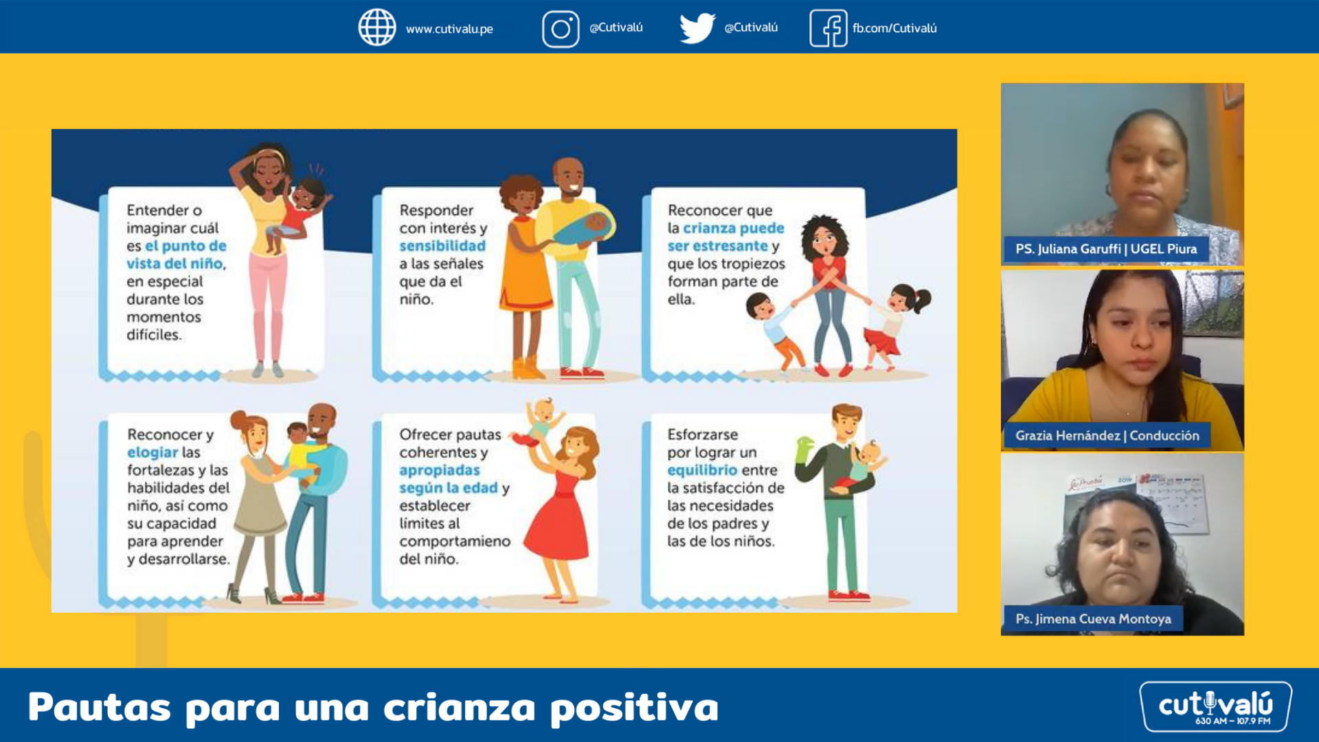 Crianza positiva genera relaciones constructivas y libres de violencia - Cutivalú Piura