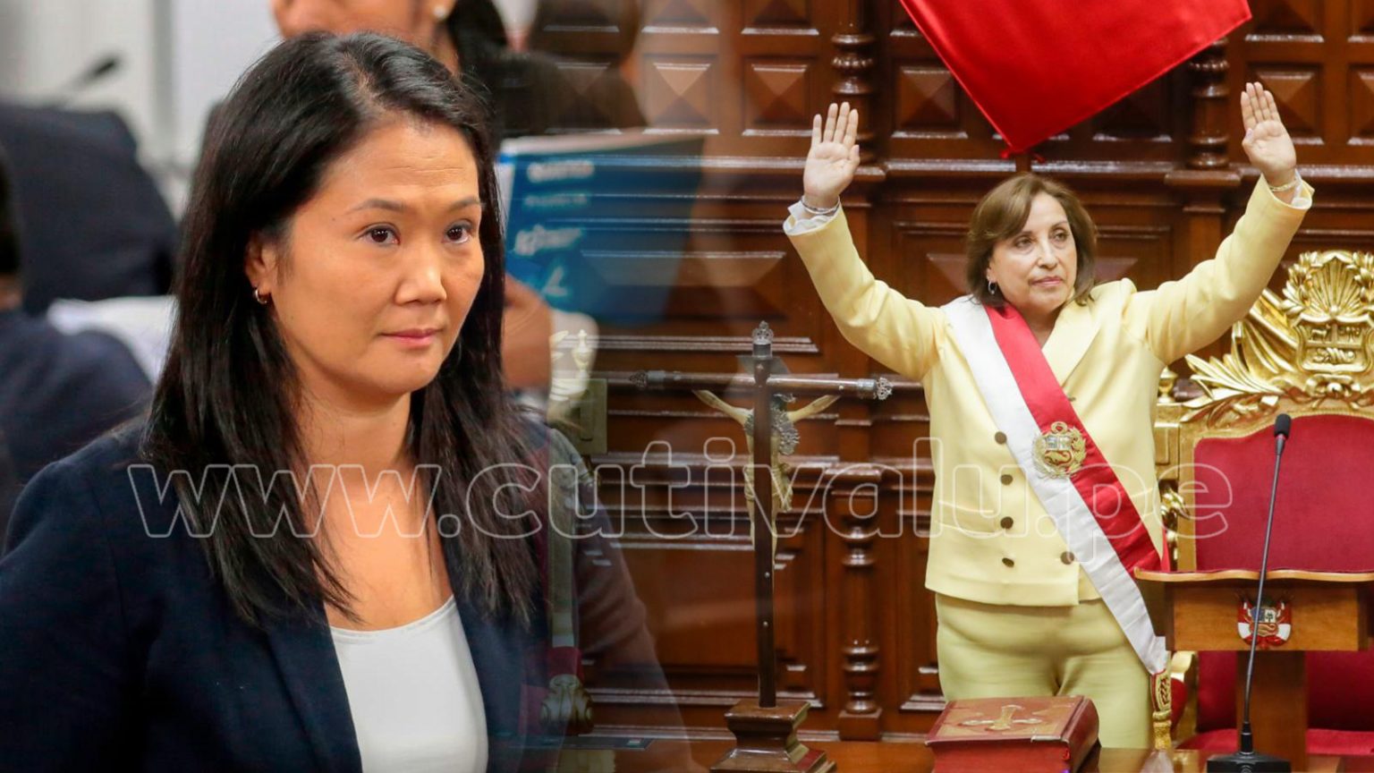 Keiko Fujimori: “Saludo la juramentación de Dina Boluarte como primera Presidenta del Perú ...