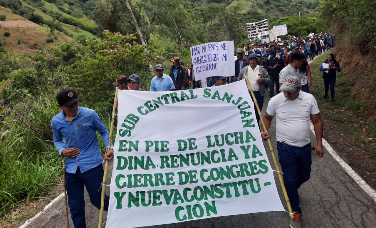 Multitudinaria marcha pacífica en contra del gobierno de Dina Boluarte ...