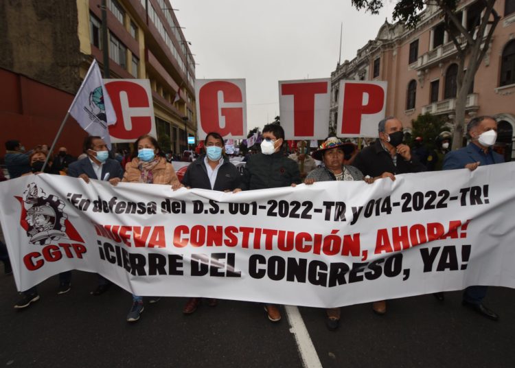 La CGTP convoca a huelga indefinida para este jueves 9 de febrero ...