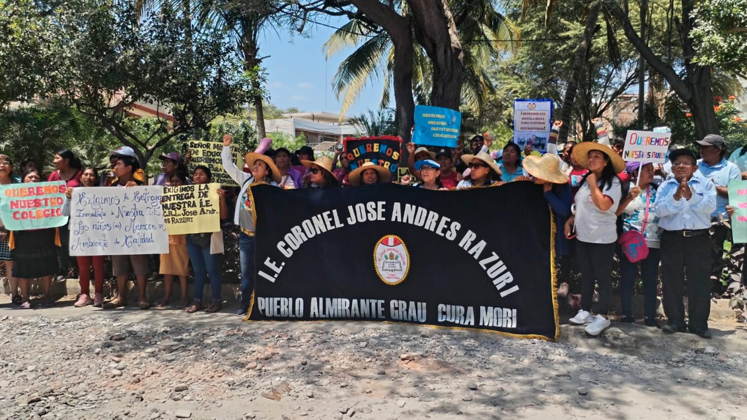 Cura Mori: padres exigen a ARCC entrega de nuevo colegio José Andrés ...