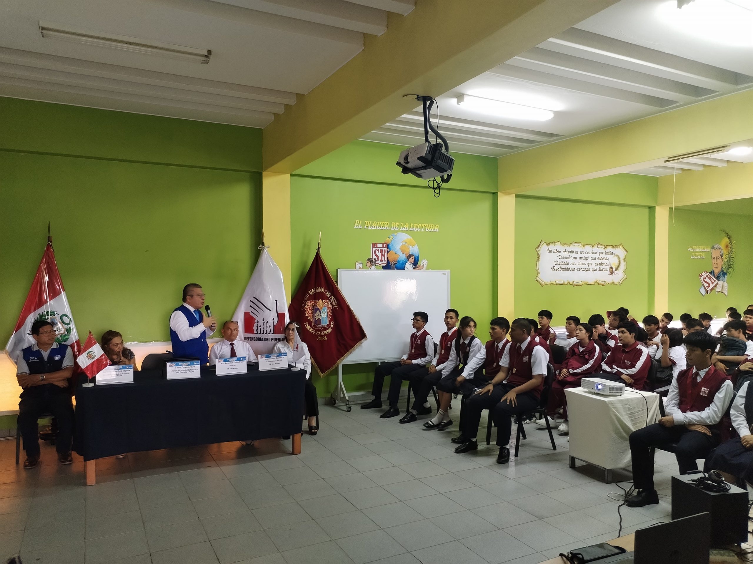 Defensoría del Pueblo lanza campaña para erradicar la violencia escolar en Piura - Cutivalú Piura